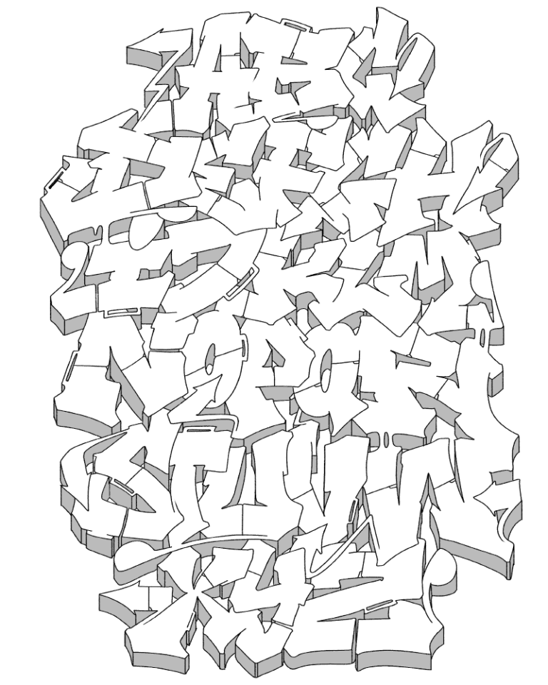 Mastering Wildstyle Graffiti Letters - The Ultimate Guide